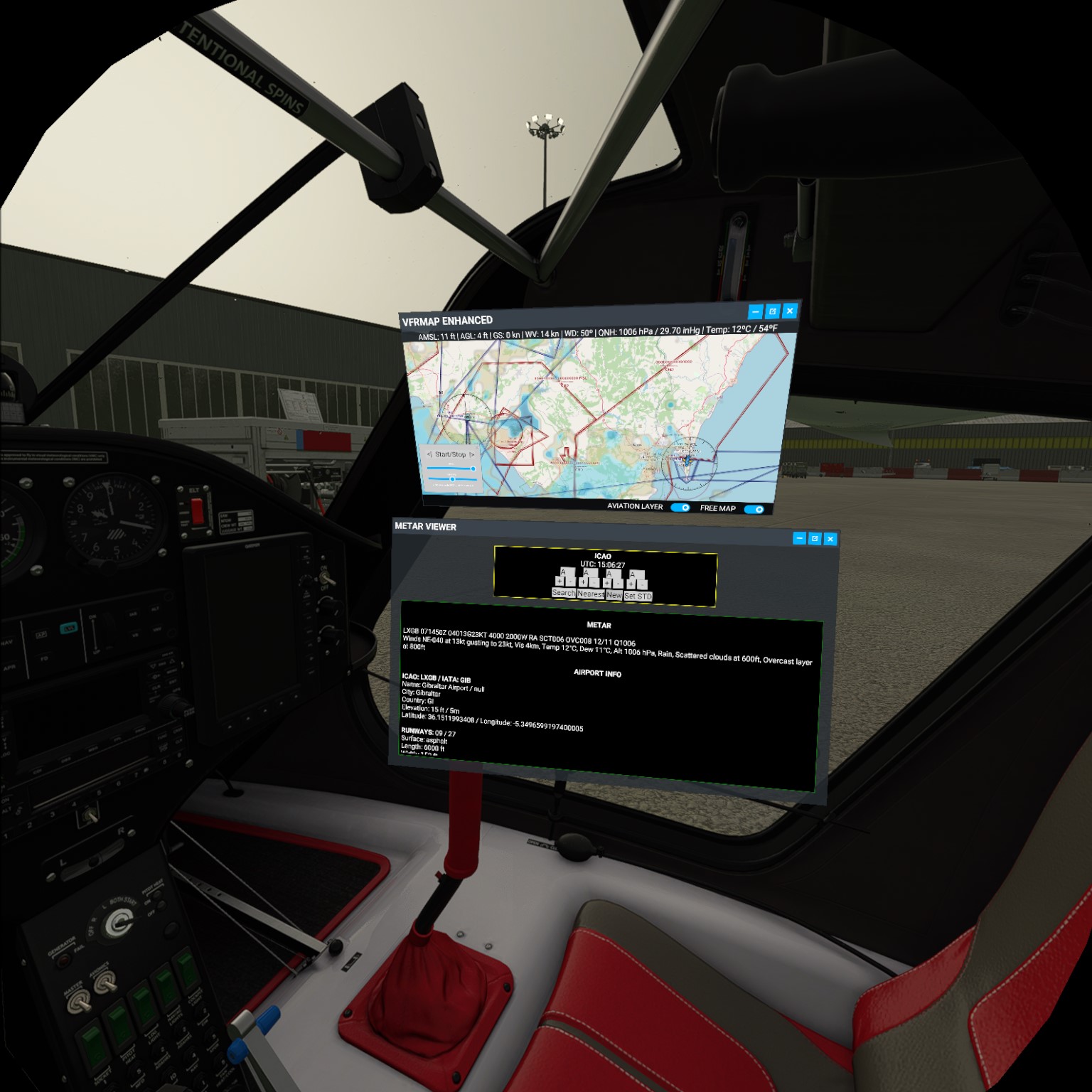 FlightSimulator.me - Ingamepanel Airport Info for Flight Simulator v1.7.0